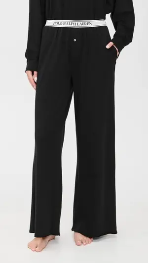 Polo Ralph Lauren Crew Neck Wide Leg Pants Set