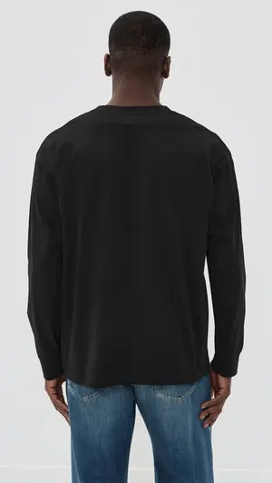 MAISON MARGIELA Long Sleeve Logo Top