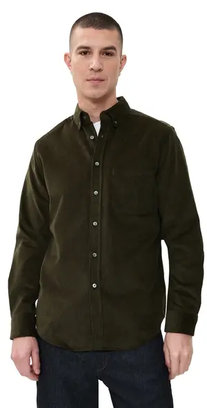 Portuguese Flannel Down Overshirts For Men