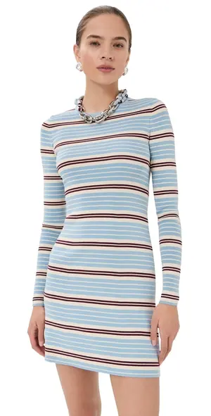 Rabanne Stripe Mini Dress