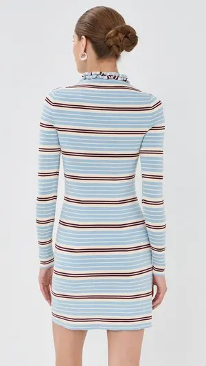 Rabanne Stripe Mini Dress