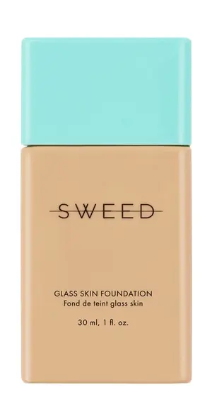 SWEED LASHES Glass Skin Foundation - 14 - Deep With Neutral To Warm Yellow Undertones