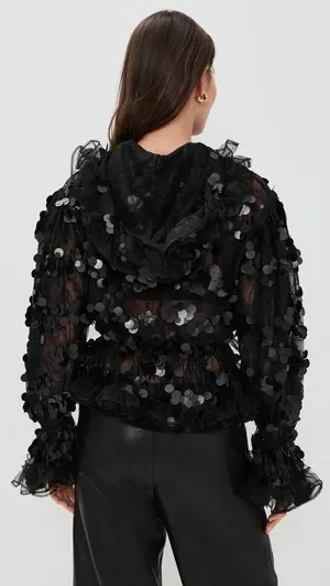 AKNVAS Sofie Sequin Lace Jacket
