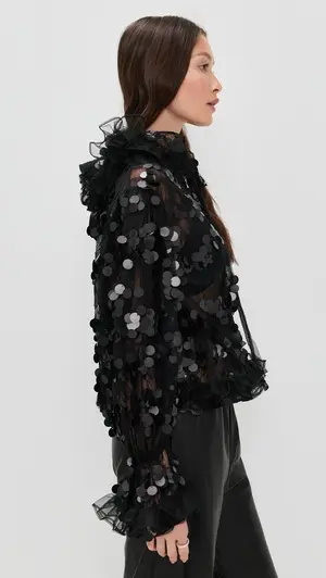 AKNVAS Sofie Sequin Lace Jacket