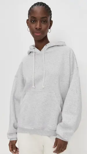 Free People Hooded Pullover With Kangaroo Pocket