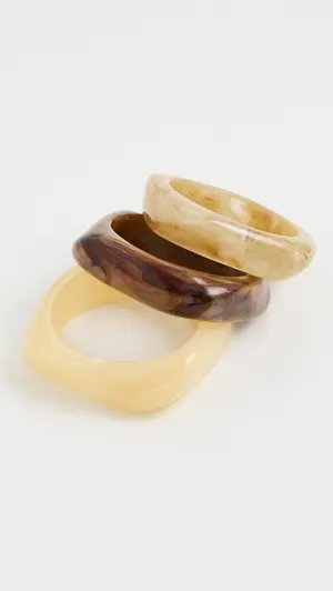 MAYAMAR Tierra Bangle Set