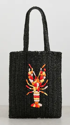 Maria La Rosa Lobster Crochet Tote