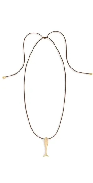 Éliou Minnow Necklace - Gold Plated