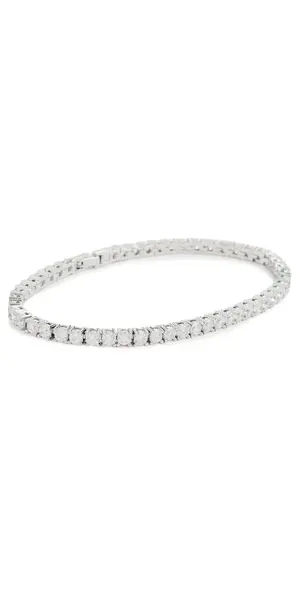 Baublebar Bennett Tennis Bracelet - Silver