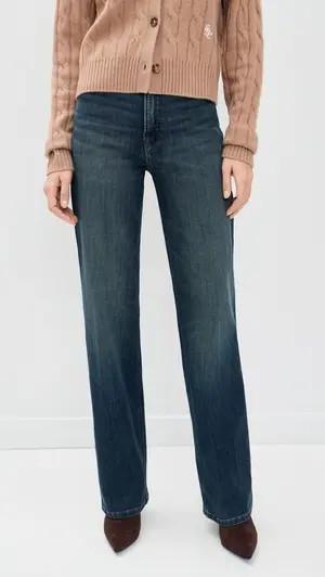 Good American Good True Straight Jeans