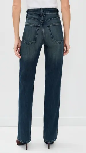 Good American Good True Straight Jeans