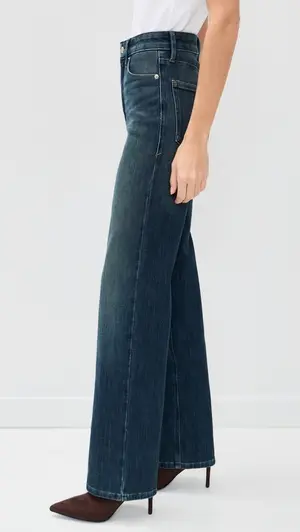Good American Good True Straight Jeans