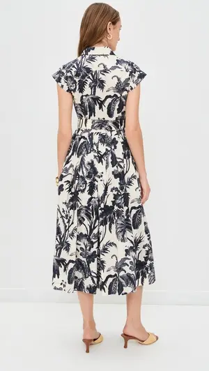 Cara Cara Octavia Printed Midi Dress