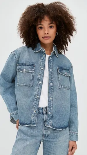 ANINE BING Paxton Denim Shirt