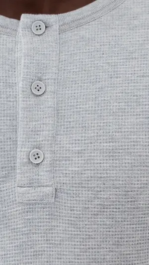 Reigning Champ Lightweight Waffle Henley