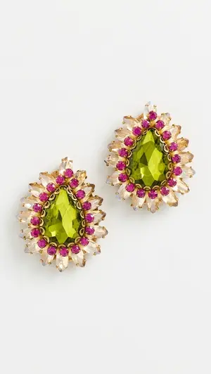 Deepa Gurnani Leesha Earrings