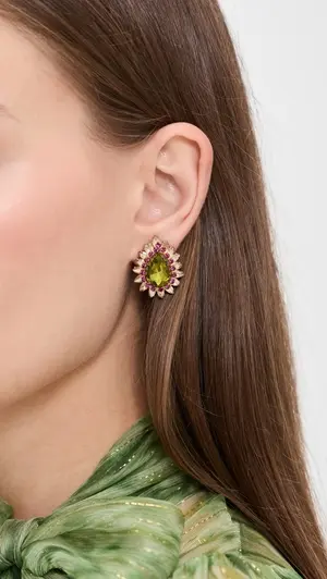 Deepa Gurnani Leesha Earrings