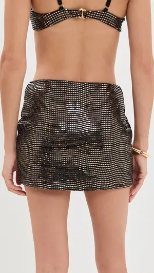 Peixoto Sequin Mini Skirt