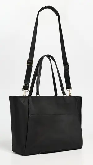 Tumi Large Tote - Black/gold