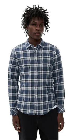 Rails Lennox Plaid Flannel Top