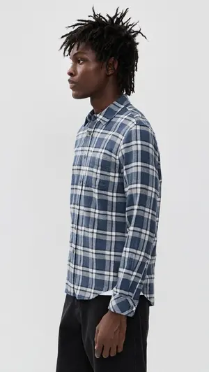 Rails Lennox Plaid Flannel Top