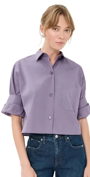 Women's Collared Button Up Shirts