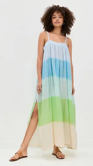 LEMLEM Eda Stripe Maxi Dress