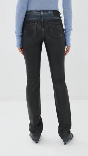 Acne Studios Stretch Leather Finish Pants