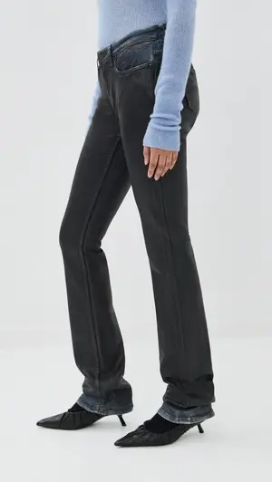 Acne Studios Stretch Leather Finish Pants