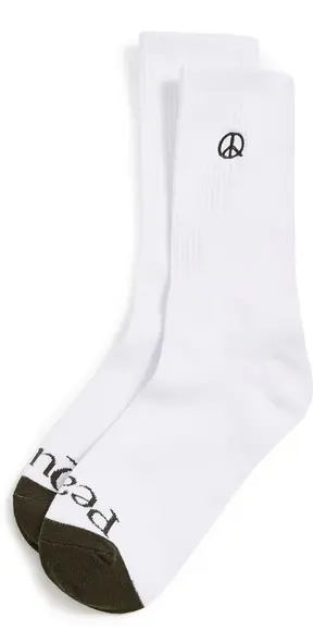 MUSEUM OF PEACE & QUIET Icon Socks - Forest