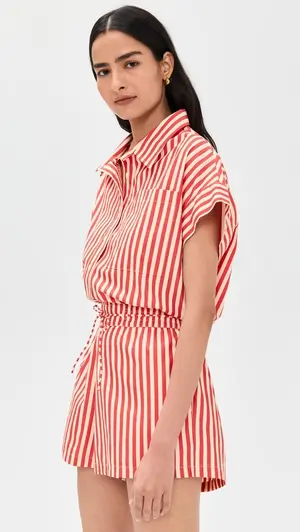 Faithfull The Brand Zion Striped Jumpsuit