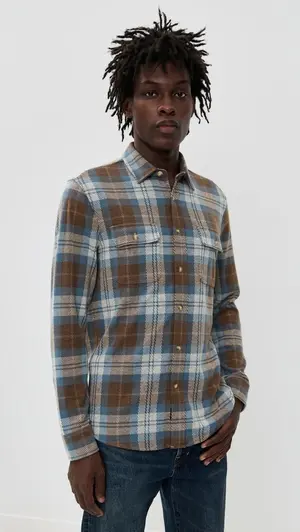 Faherty Brand Legend Flannel-inspired Shirt