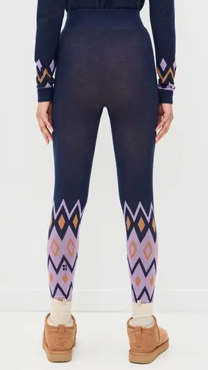 Sweaty Betty Modal Jacquard Base Layer Leggings