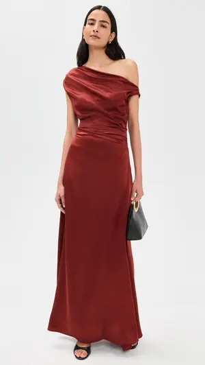 Staud Phare Silk Maxi Dress