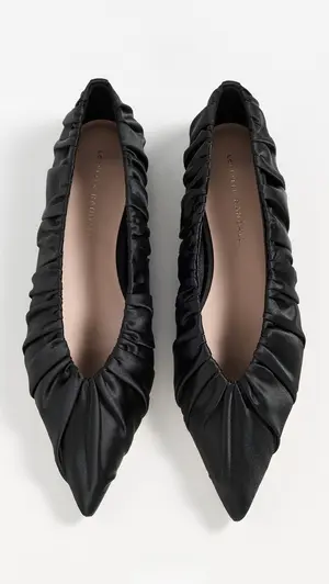 LOEFFLER RANDALL Lane Smocked Ballet Flats
