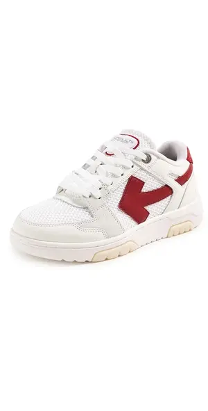 Off-white Round Toe Sneakers For Women