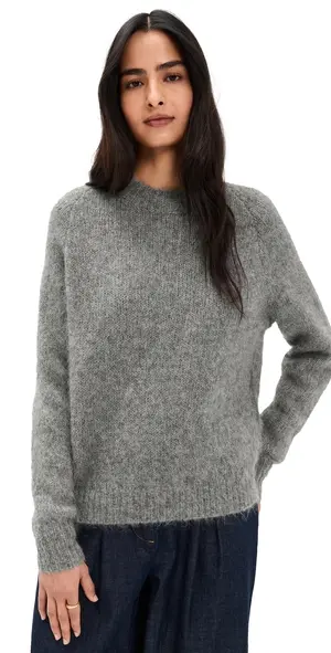 JAMIE HALLER Crew Neck Sweater