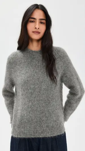 JAMIE HALLER Crew Neck Sweater
