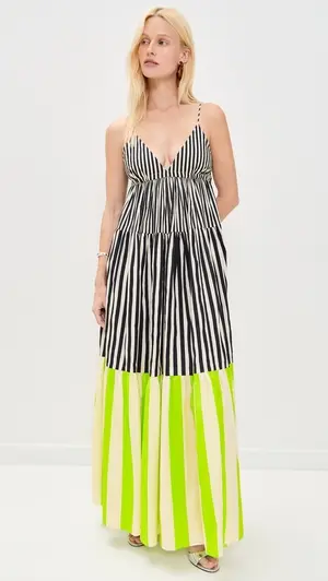 SIMONMILLER Romi Poplin Maxi Dress