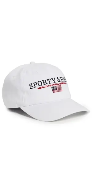 SPORTY & RICH S & R Nautical Cap - White