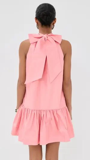 Simkhai Hope Bow Tie Mini Dress
