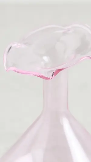 TIZO DESIGN Angled Neck Glass Vase