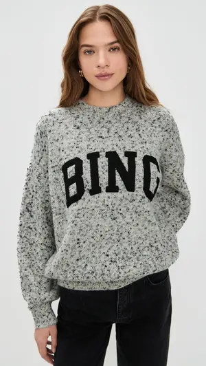 ANINE BING Sydney Crew Sweater