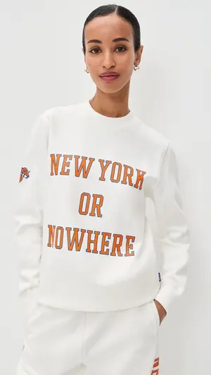 NEW YORK OR NOWHERE Knicks Classic Crewneck