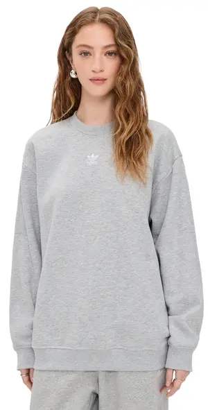 Adidas Essentials Crew Long Oversized Fleece