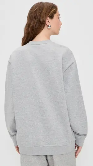 Adidas Essentials Crew Long Oversized Fleece