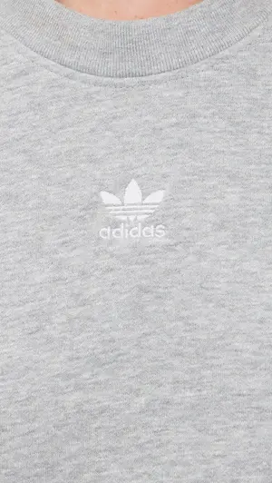 Adidas Essentials Crew Long Oversized Fleece
