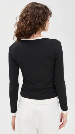 Z Supply Second Skin Crew Tee - Black