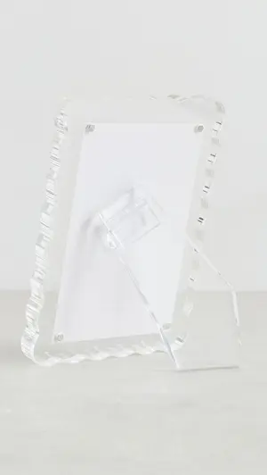 TIZO DESIGN Lucite Frame Wave Design 4x6