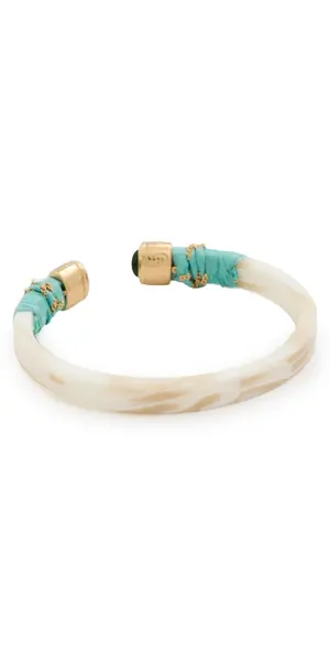 Gas Bijoux Acetate Bangle Bracelet - Turquoise